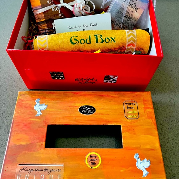 Other | Hand Painted Spiritual God Boxes And Customized Party Favor ...